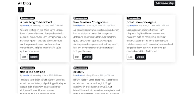 Make you a professional blog website with django by Tayyab_codes | Fiverr