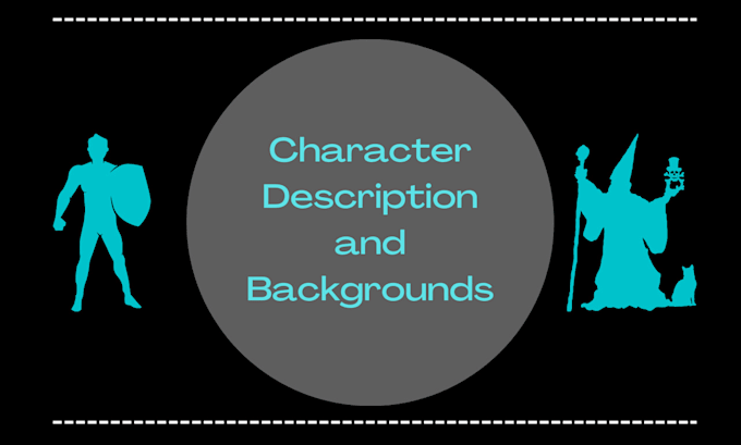 Create a character backstory and description for your character by ...