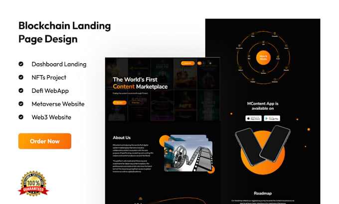 Design the modern, unique web3 website by Ammad987 | Fiverr