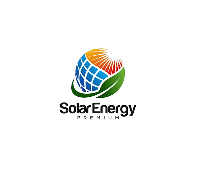 Create an awesome solar panel logo design for your business in 24 hours ...