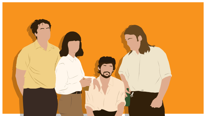 Make your minimal, band photo art by Niqcbeans | Fiverr