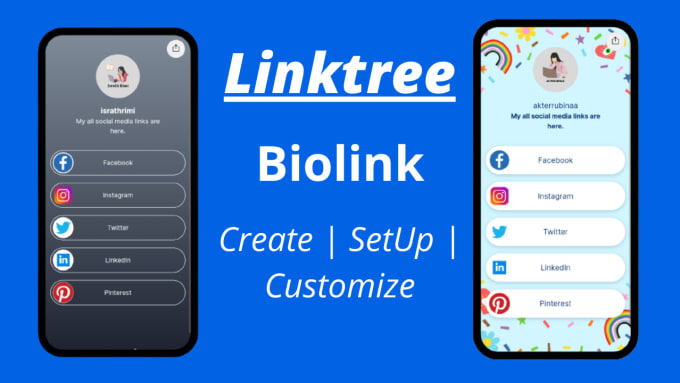 Create and setup linktree biolink landing page by Akterrubinaa | Fiverr Create and setup linktree biolink landing page by Akterrubinaa | Fiverr