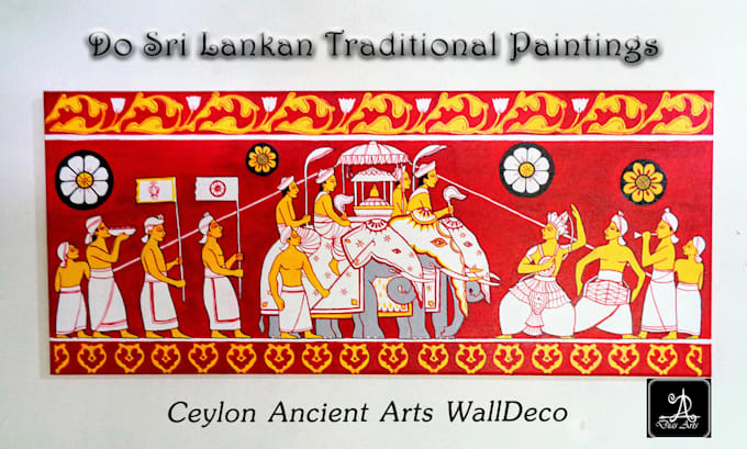 Do sri lankan traditional paintings using acrylic and oil by Diasarts ...