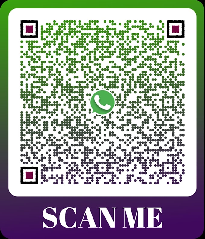 Make different types, colours, designer names, and designs of qr codes ...