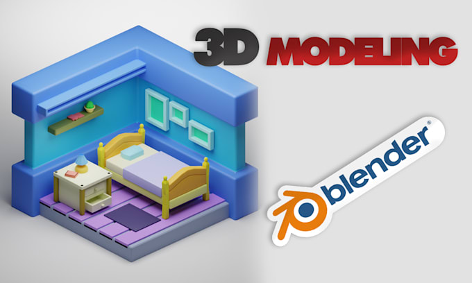 Design 3d objects in blender by Thiloshana | Fiverr