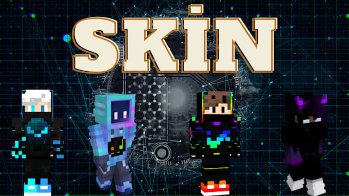 Design minecraft skin for you by Bdrhan | Fiverr