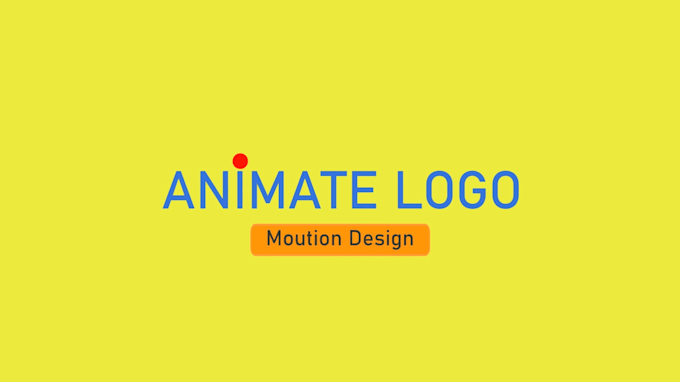 Custom animate logo for you by Jesle_ | Fiverr