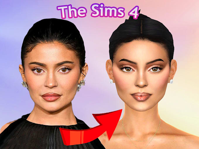 Create detailed realistic characters for the sims 4 with cc alpha maxis ...