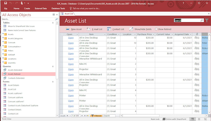 Design and program any microsoft access related tasks by Princepop | Fiverr