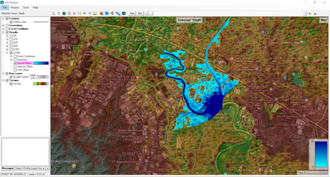Do hydrology and hydraulic modelling using hec ras 1d and 2d by ...