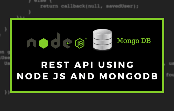Develop an efficient rest api with node js and mongodb by Aesservices | Fiverr