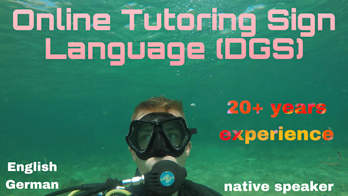 Teach you the german sign language by Vicousadel | Fiverr