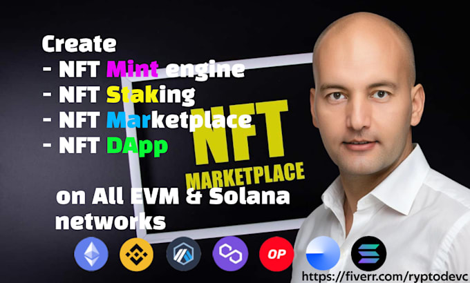 Build a nft mint engine, staking, marketplace or any nft dapp by ...