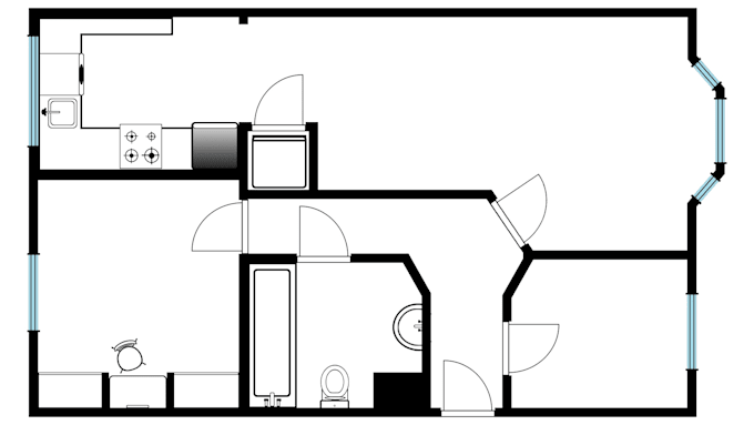 Create 2d floor plan of your flats buildings by Samiko3d | Fiverr