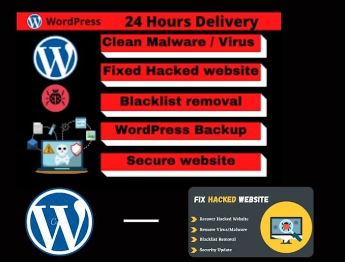 Do professionally wordpress malware cleaning,and recover hacked site by ...