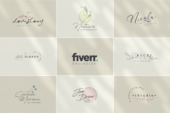 Create botanical hand drawn business and graphic design logo by Mr ...