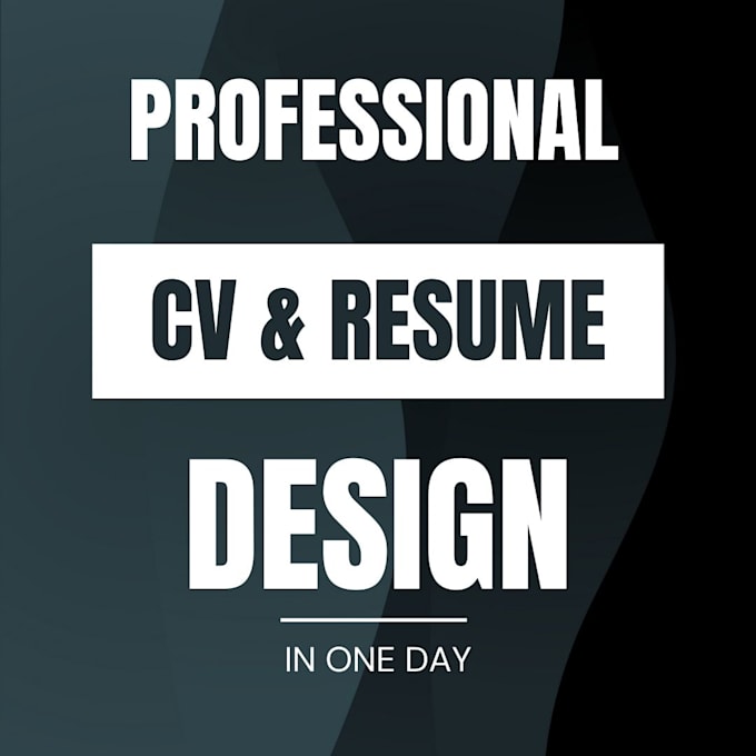 Design you resume and cv and canva by Ak_atif | Fiverr