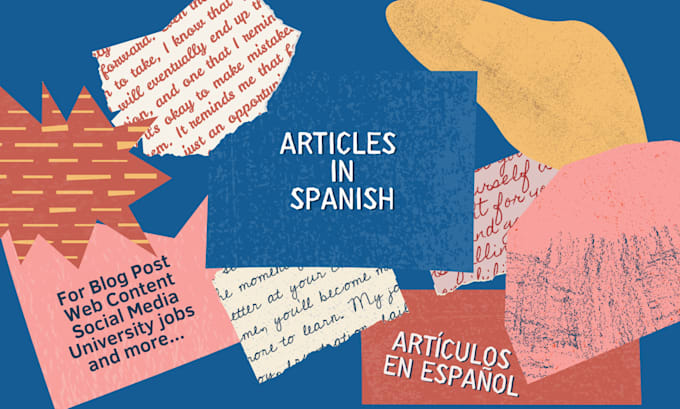 Write articles in spanish by Nicomns | Fiverr