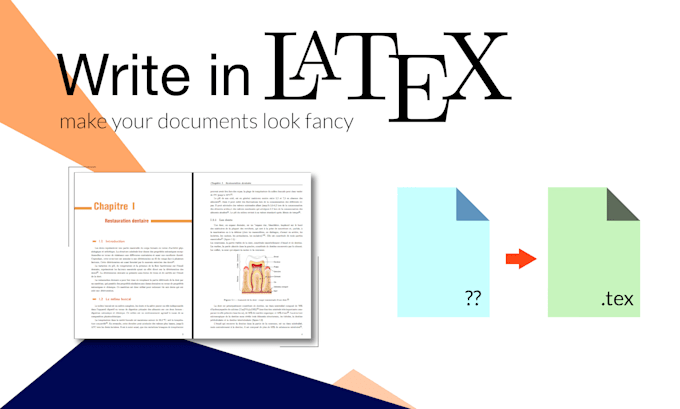 Convert and write your documents in latex by Afif_scientist | Fiverr
