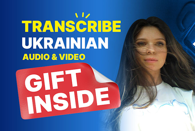 Transcribe audio in ukrainian, video, youtube transcription webinar ...
