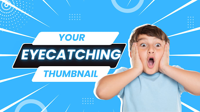 Design an astonishing and eye catching youtube thumbnail and banner for ...