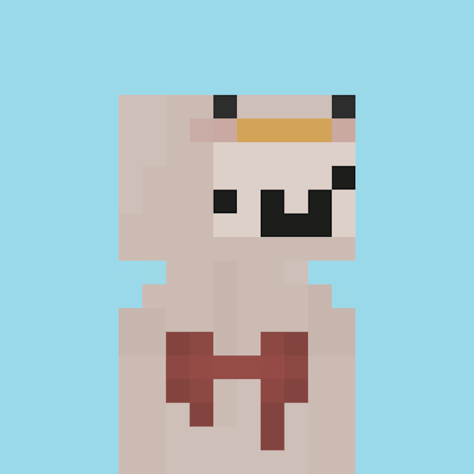 Make a pixelated minecraft character by Thearcdude | Fiverr