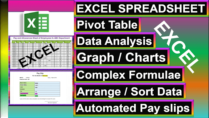 Create a custom excel spreadsheet with formulas or macro by ...