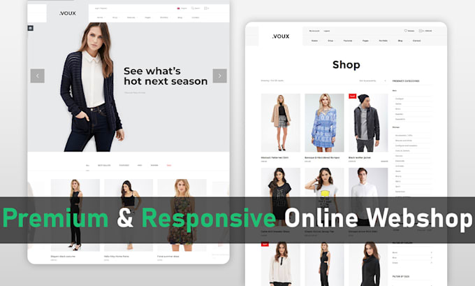 Design and develop ecommerce online store website by Rifat_web | Fiverr