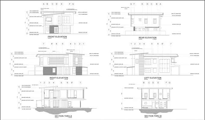 Do 2d architectural drawings using autocad by Arkijoxx | Fiverr