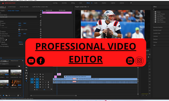 Do video editing with adobe premiere pro or catchy thumbnail by Uroha ...