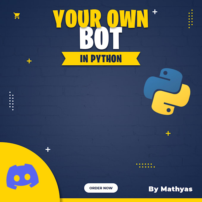 Create and customize your own discord bot by Thepoeticcoder | Fiverr