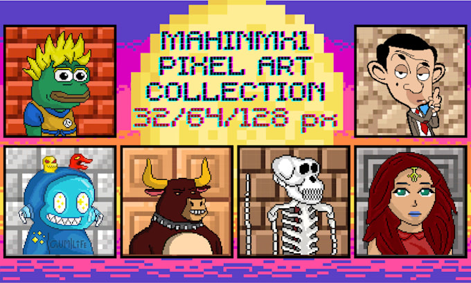 Create pixel art avatar for pfp, discord, thumbnails and youtube by ...