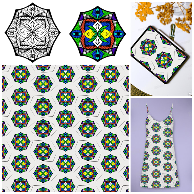 Do perfect pattern design by Digiartcollect | Fiverr