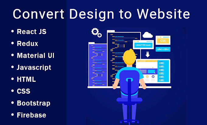 Convert xd to html, sketch to html, psd to html responsive bootstrap 5 ...