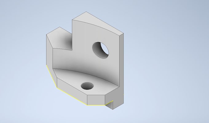 Design basic 3d models in inventor by Cjsmit03 | Fiverr
