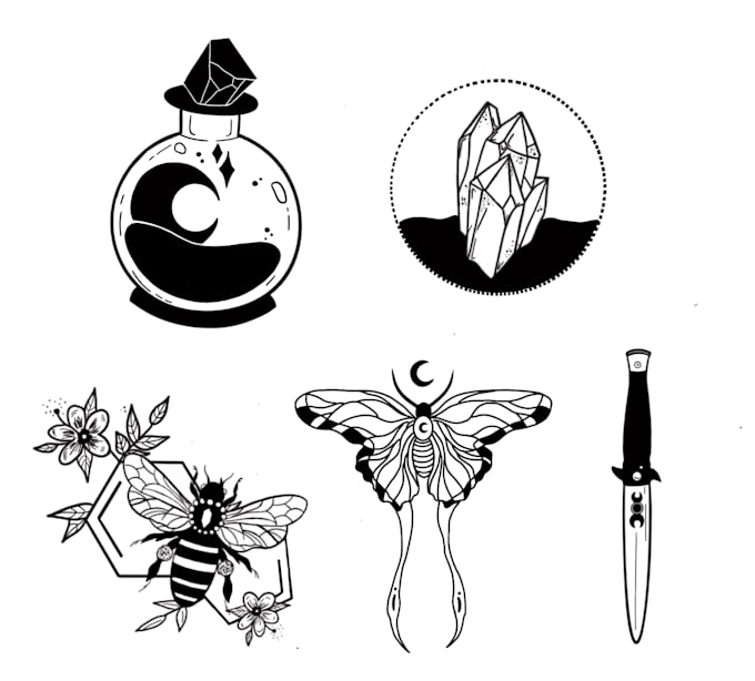 Design your tattoo based on your idea or reference images by Agusiaa22 ...