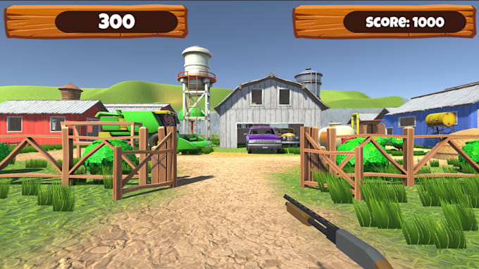 Create a 3d shooting game by Itsmytech | Fiverr