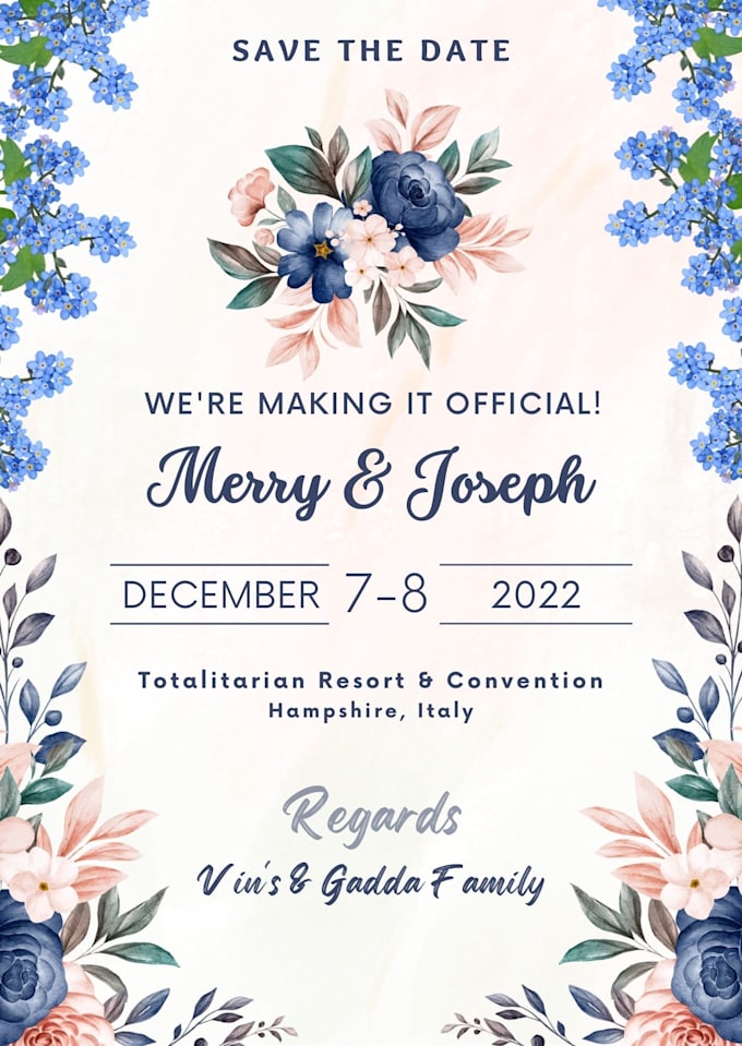 All kinds of digital invitations, greeting cards and promotion banners ...