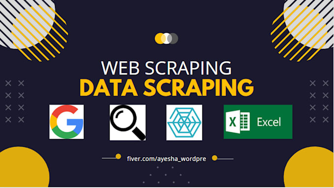 Do web scraping, data scraping, and data extraction by Ayesha_wordpre ...