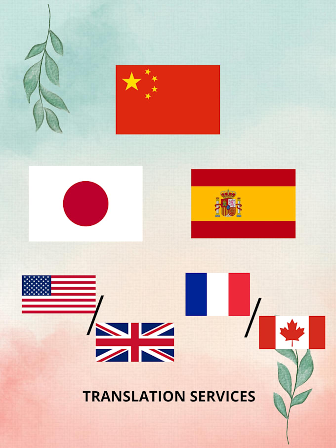 Manually translate your documents in 5 different languages by Daoyuan_h ...