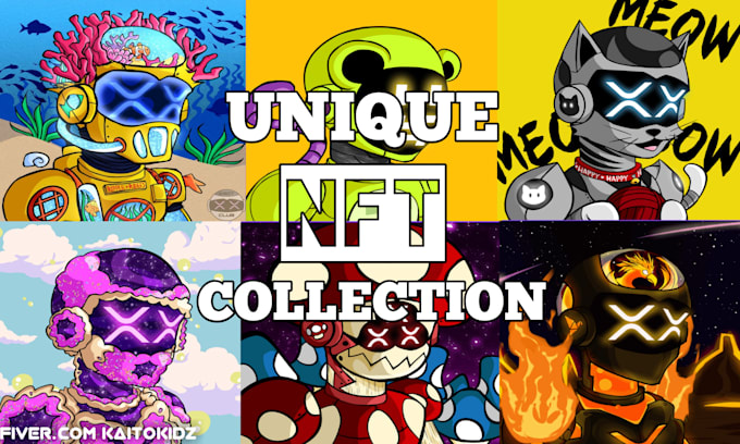 Create a unique character for the nft art collection by Kaito073 | Fiverr
