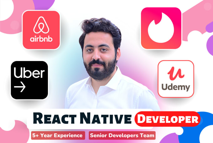 Develop Ios And Android Mobile App Using React Native By Squad Native Fiverr