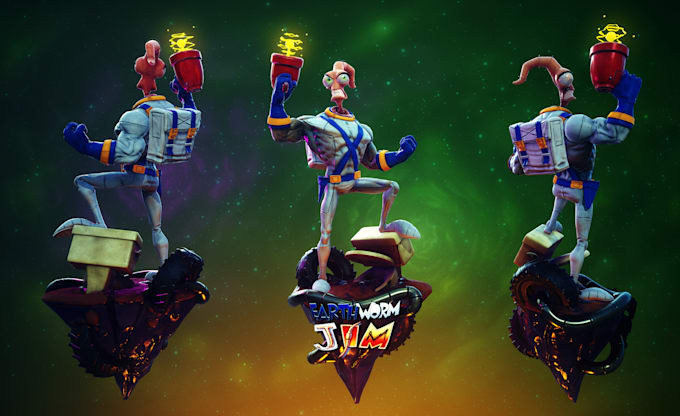 Create high quality stylized character video game models by ...