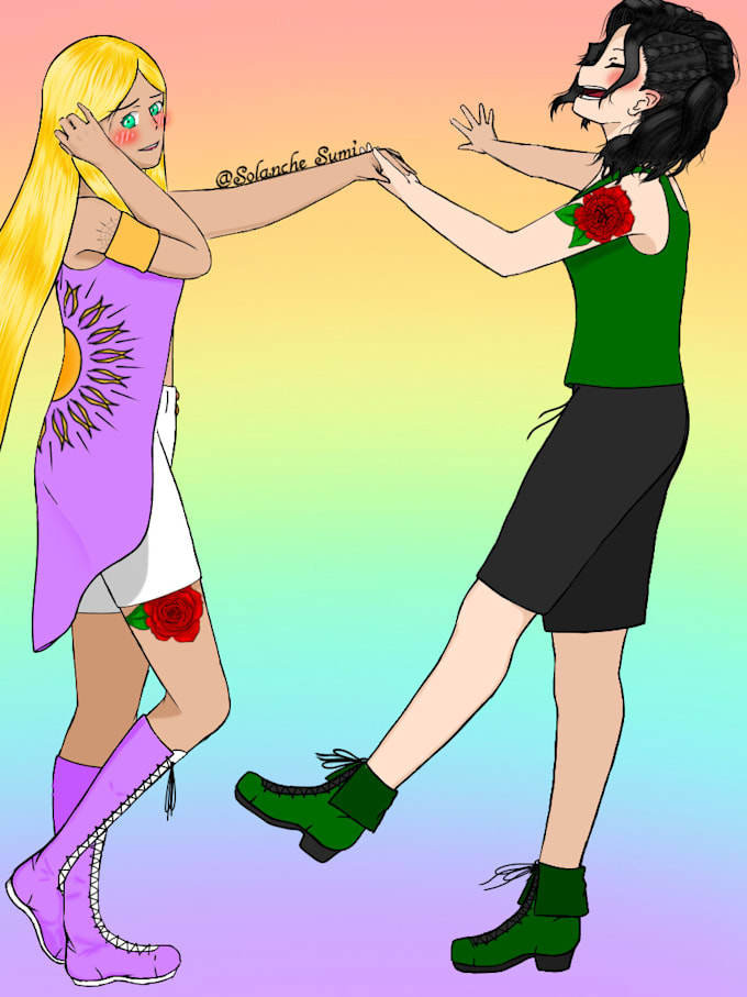 Do art commissions, oc designs, nsfw by Solanche | Fiverr