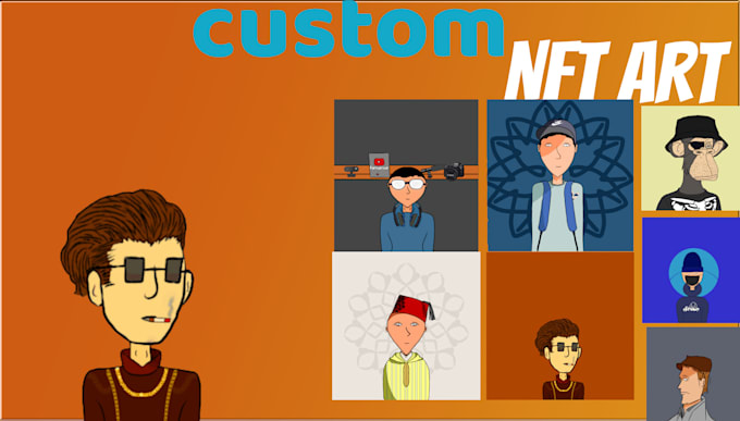 Do custom nft art collection with 1k, 5k, 10k nfts by Marwanmrabet | Fiverr