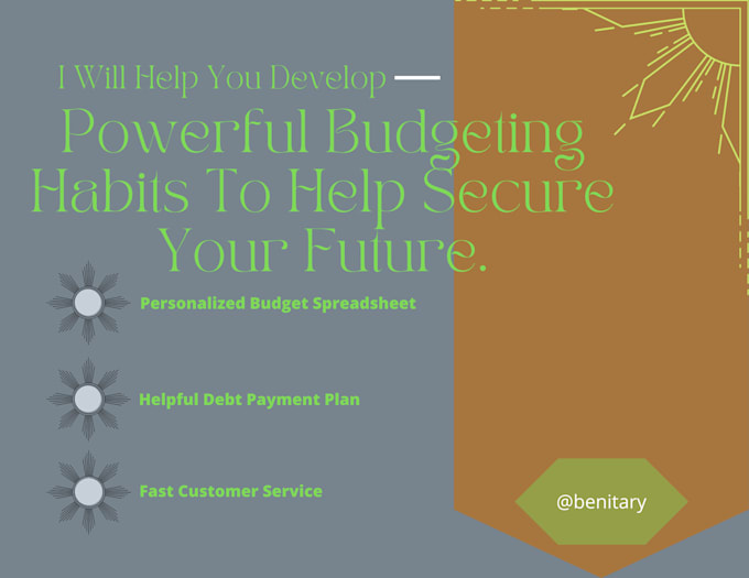 Help you develop powerful budgeting habits for financial peace by ...