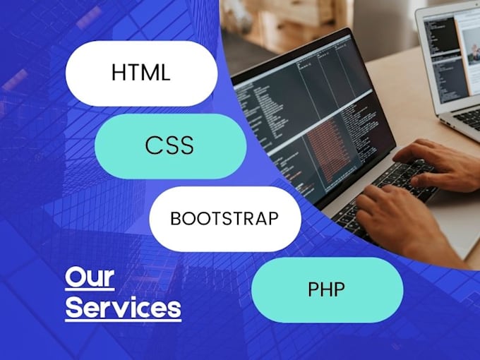 Be your front end and back end developer with php by Saqlainhaide121 ...