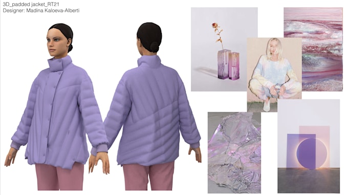 Create 3d outwear garments by Madinaalberti | Fiverr