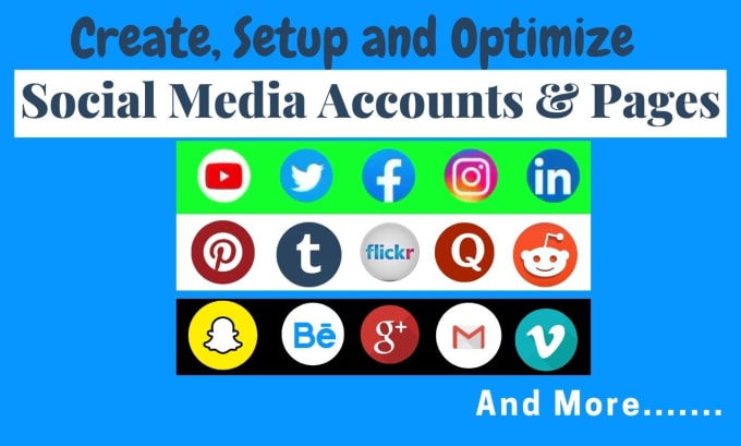 Create your social media accounts and page or personal brand by ...