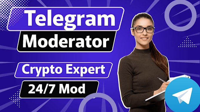 Be your telegram admin, telegram community manager by Sadiaafrozz | Fiverr